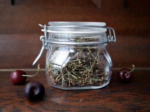 CHERRY STEMS: How to Make Tea + Benefits & Tips